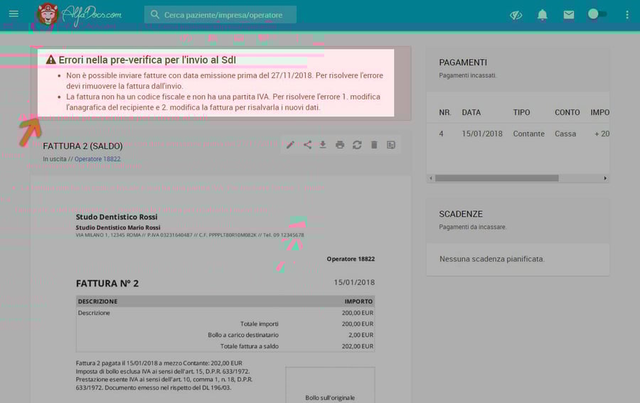 Scaricare una o più Fatture in formato XML